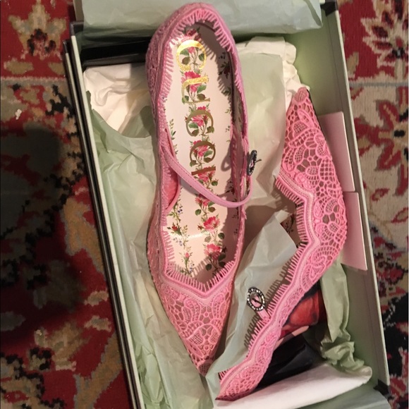 Gucci | Shoes | Gucci Pizzo Venice In Pink | Poshmark